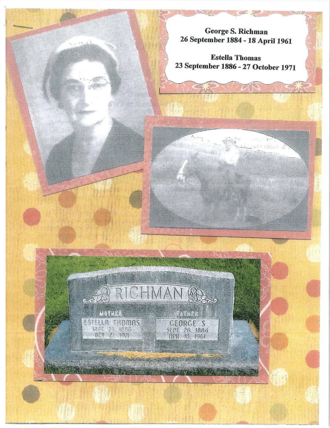 John William Richman & Jane Charlotte Sinfield | RichmanFamily.org